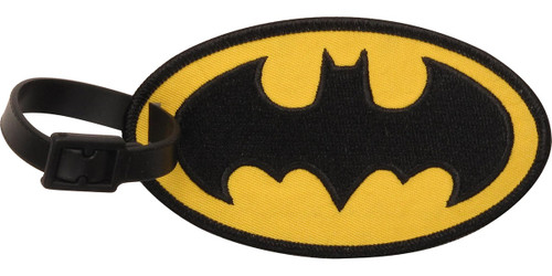Batman Logo Protected by Batman Luggage Tag