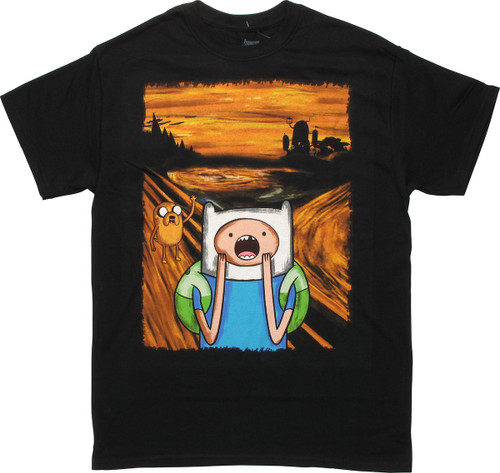 Adventure Time Finn Scream T-Shirt
