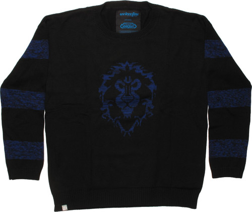 World of Warcraft Alliance Striped MF Sweater
