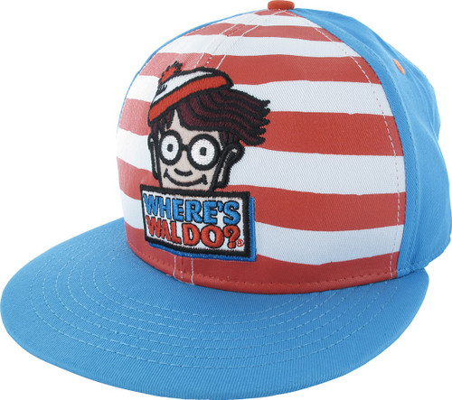 Where's Waldo Name and Character Snapback Hat