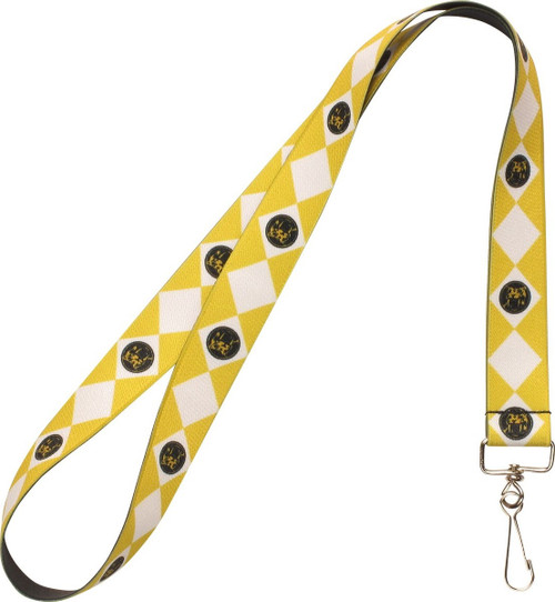 Power Rangers Yellow Ranger Saber Tooth Lanyard