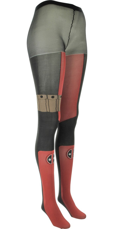 Deadpool Costume Suit Tights