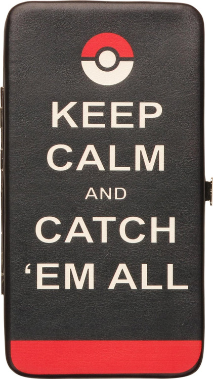 Pokemon Keep Calm Catch Em All Clutch Wallet