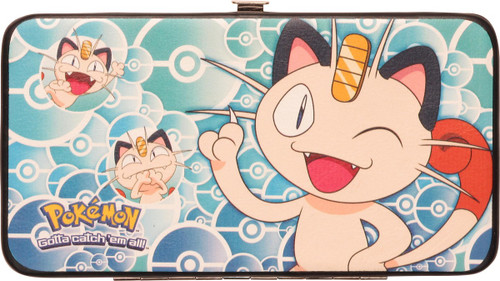 Pokemon Meowth Expressions Clutch Wallet