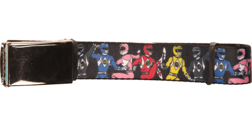 Power Rangers Ranger Line Wrap Mesh Belt