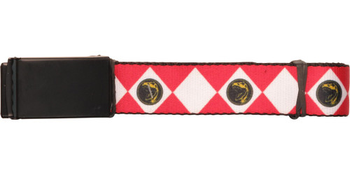 Power Rangers Red Suit Mesh Belt