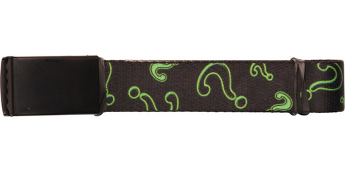 Riddler Question Mark Jumble Mesh Belt