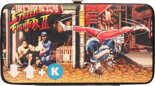 Street Fighter Chun-Li Bird Kick Clutch Wallet
