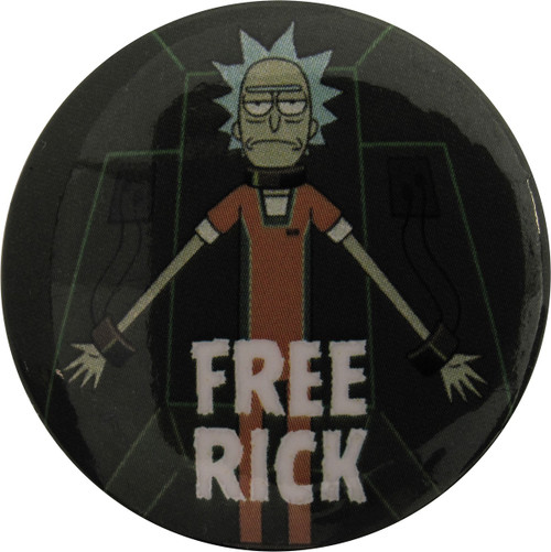 Rick and Morty Free Rick Button