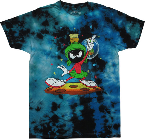 Looney Tunes Marvin the Martian Tie Dyed T-Shirt Looney Tunes Marvin the Martian Tie Dyed T-Shirt