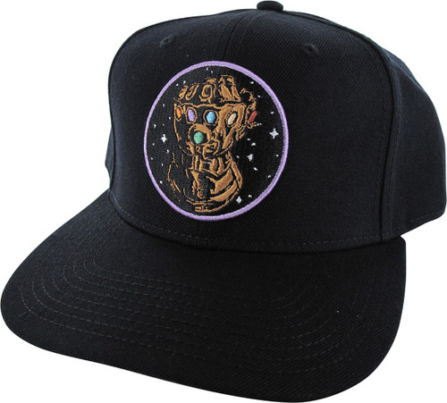 Avengers Infinity War Thanos Gauntlet Snapback Hat
