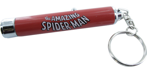 Amazing Spiderman Projector Flashlight Keychain