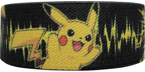Pokemon Pikachu Electric Black Elastic Wristband