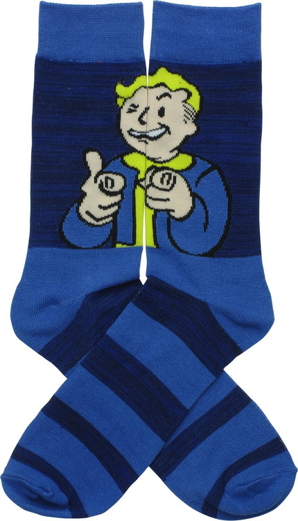 Fallout 4 Vault Boy Point Crew Socks