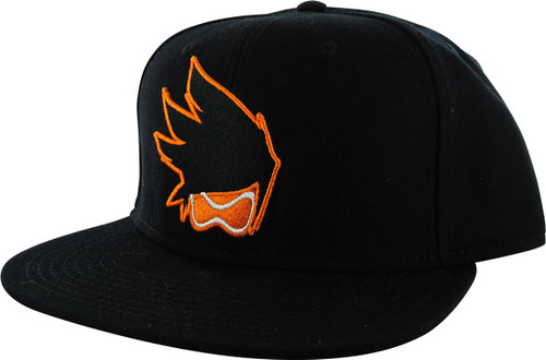 Overwatch Tracer Logo Black Snapback Hat