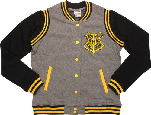 Harry Potter Hufflepuff Quidditch Snap Jacket