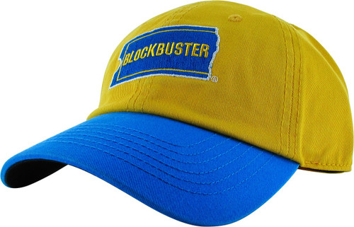 Blockbuster Logo Yellow Buckle Hat