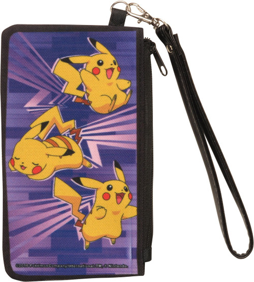 Pokemon Pikachu Trio Wristlet Wallet