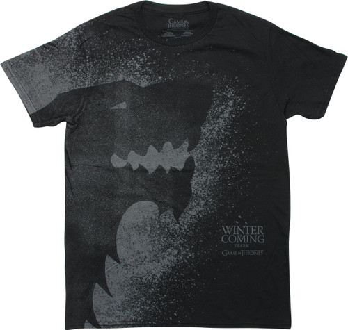 Game of Thrones Splattered Stark Insignia T-Shirt