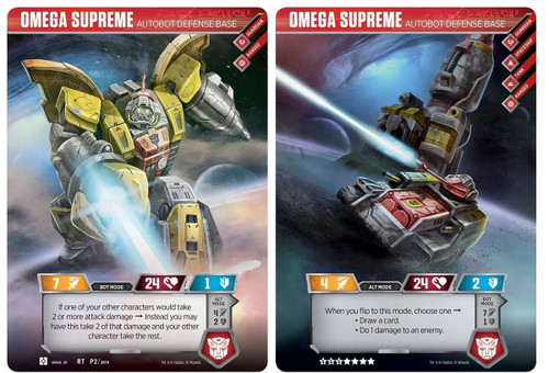 Transformers Autobot Omega Supreme Giant TCG Card