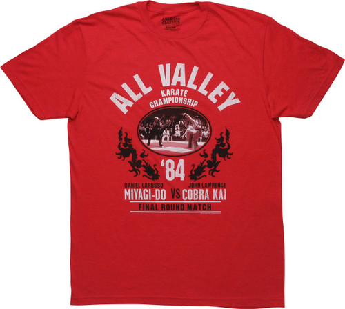 Karate Kid All Valley Poster T-Shirt