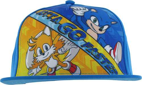 Sonic Gotta Go Fast Snap Youth Hat