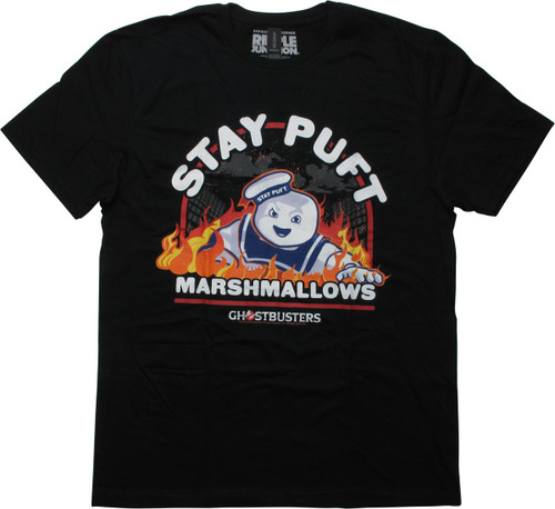 Ghostbusters Stay Puft Fire T-Shirt