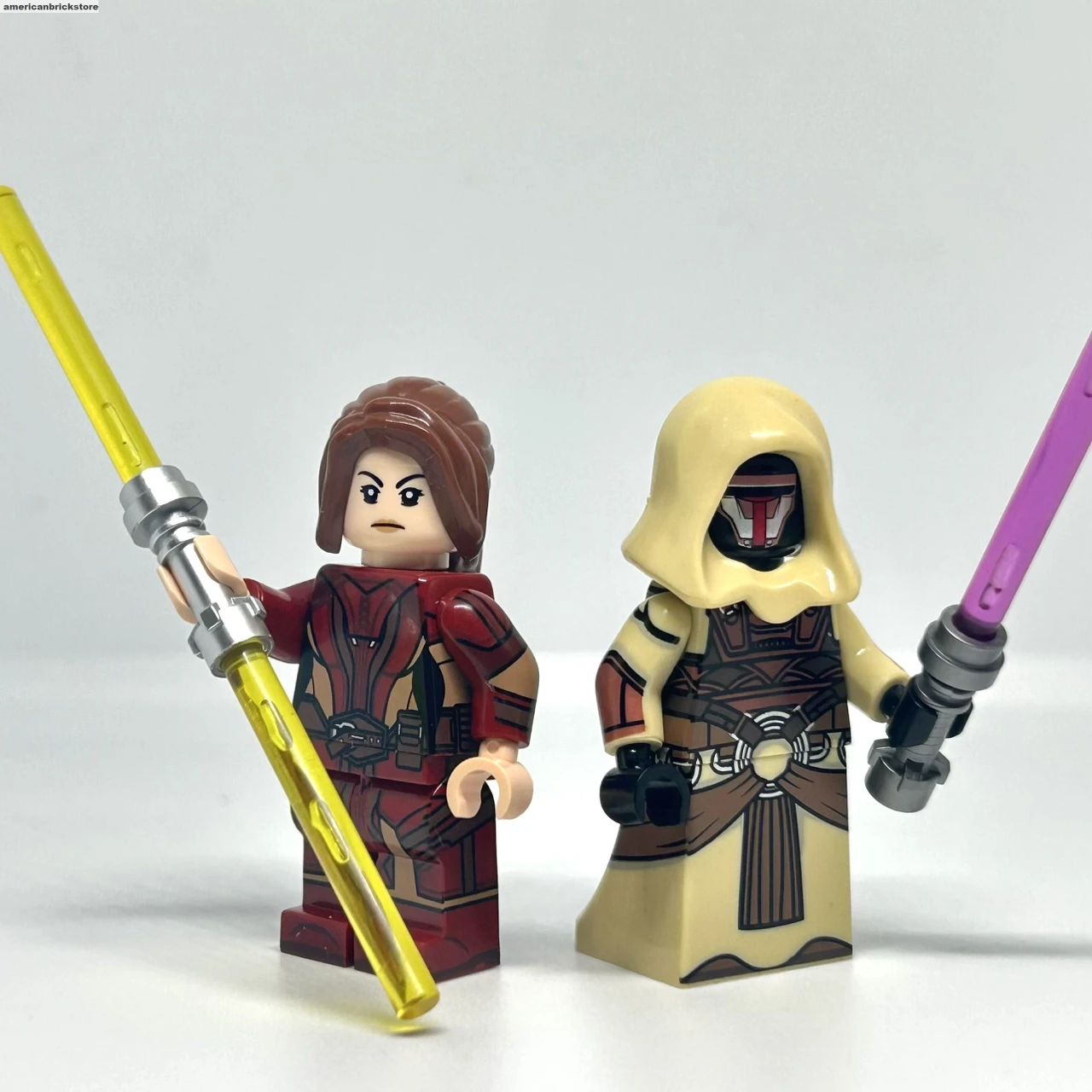 Redeemed Revan, Darth Revan, Darth Nihilus Minifigures Knights of the ...