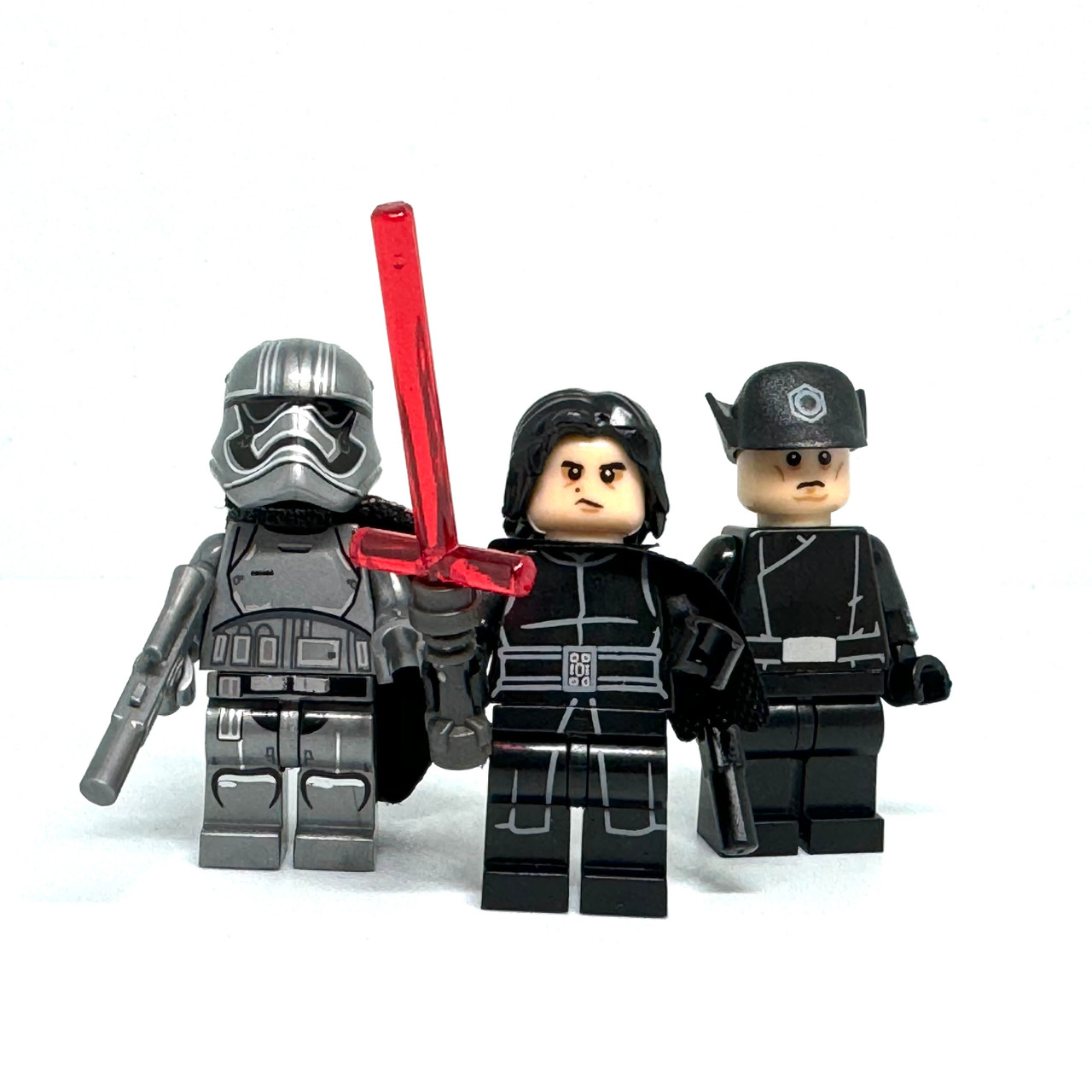 Kylo Ren Captain Phasma First Order Officer Minifigures Star Wars 3-pack