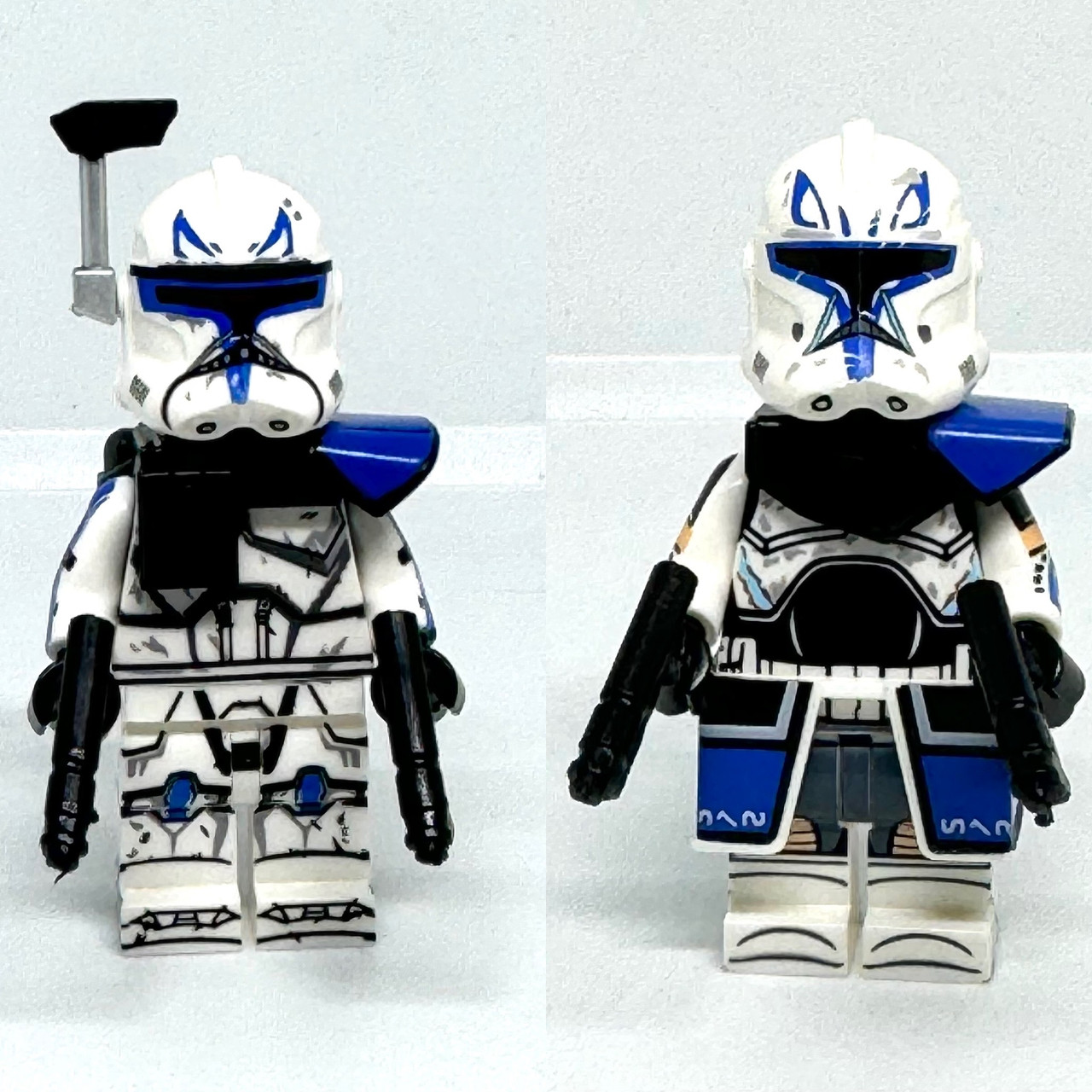 Captain Rex Minifigure - Old Rex Rebels - 501st Clone Captain - Star ...