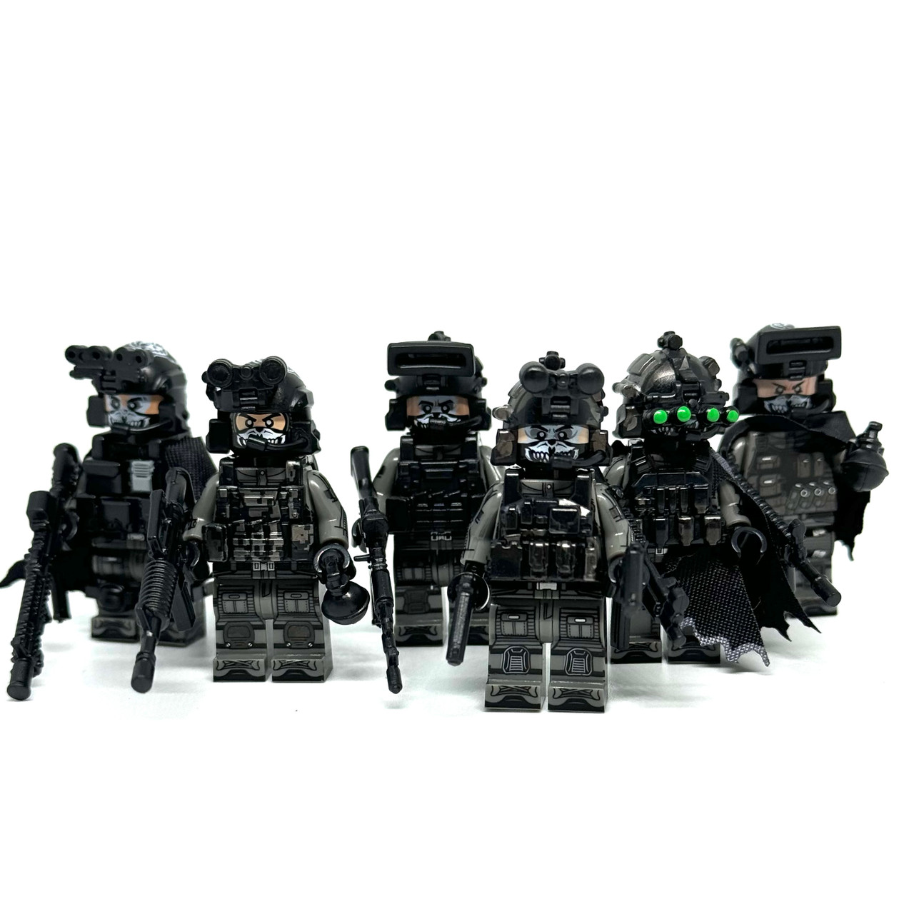 8-Figure Set Military Soldier Minifigures Army Desert Camo Call of Duty ...
