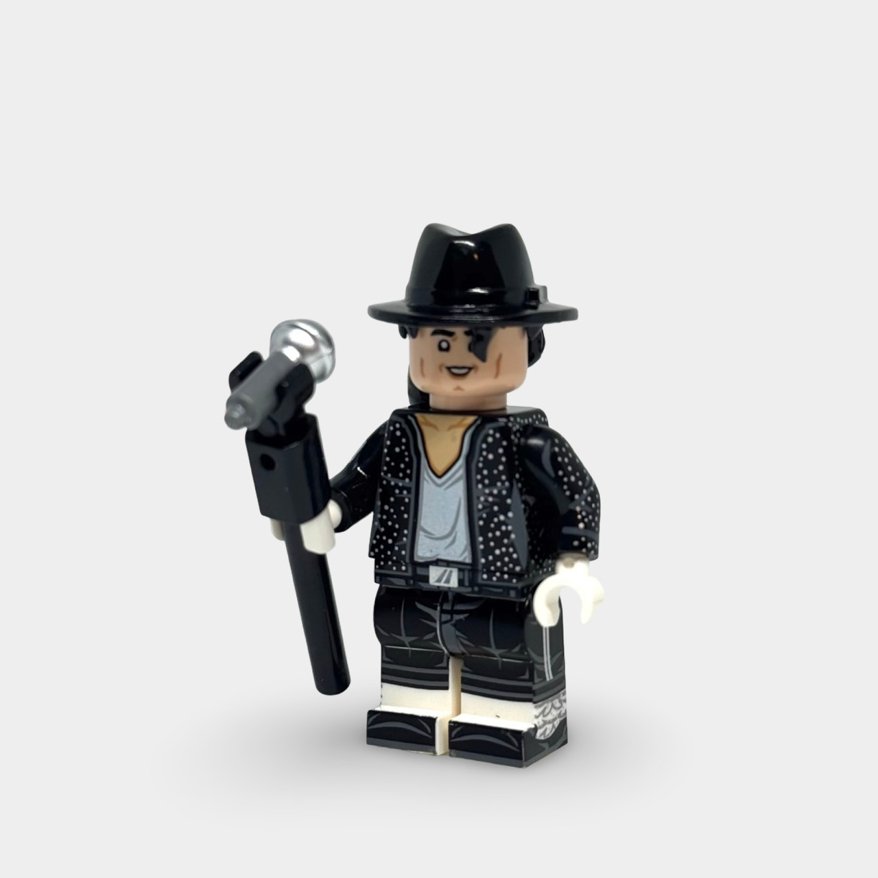 Michael Jackson Moonwalk Minifigure Singer