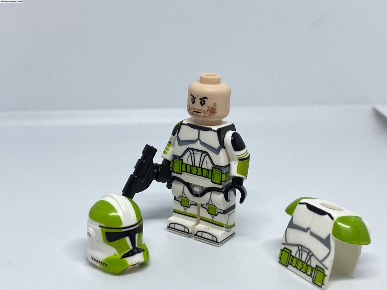 Commander Grey Minifigure Clone Trooper from Star Wars The Bad Batch ...