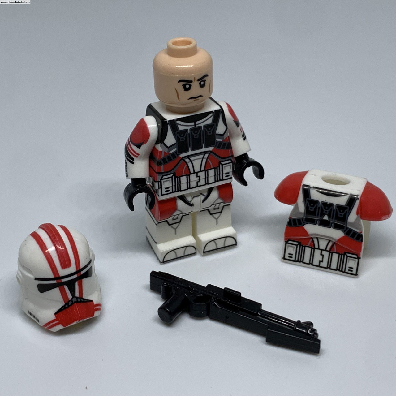 Clone Captain Grey and Captain Styles Minifigures Star Wars Clone ...