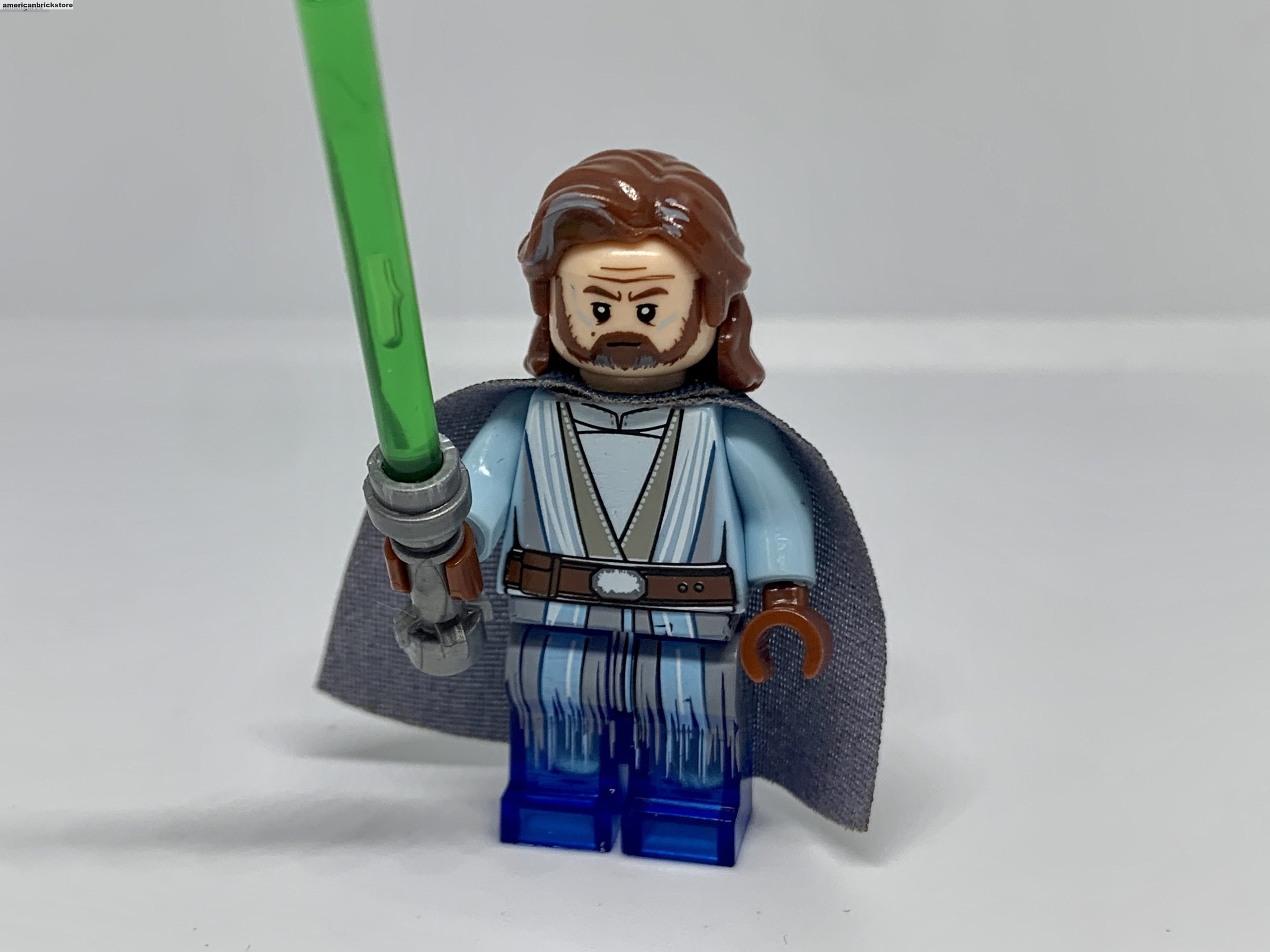 Luke Skywalker Minifigure Star Wars Force Ghost The Rise of Skywalker ...