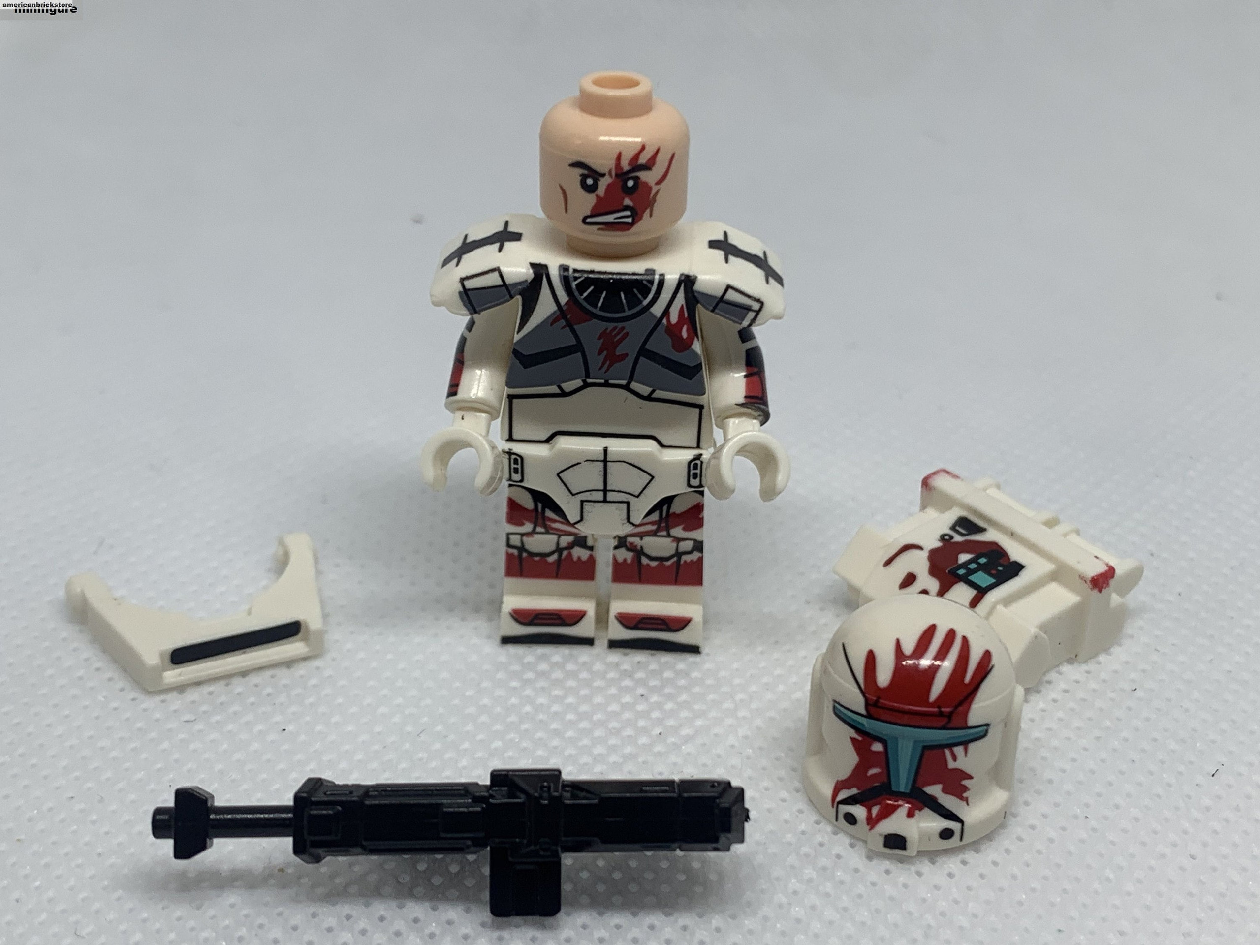 Delta Squad Minifigures Star Wars Republic Commando Clone Troopers with ...