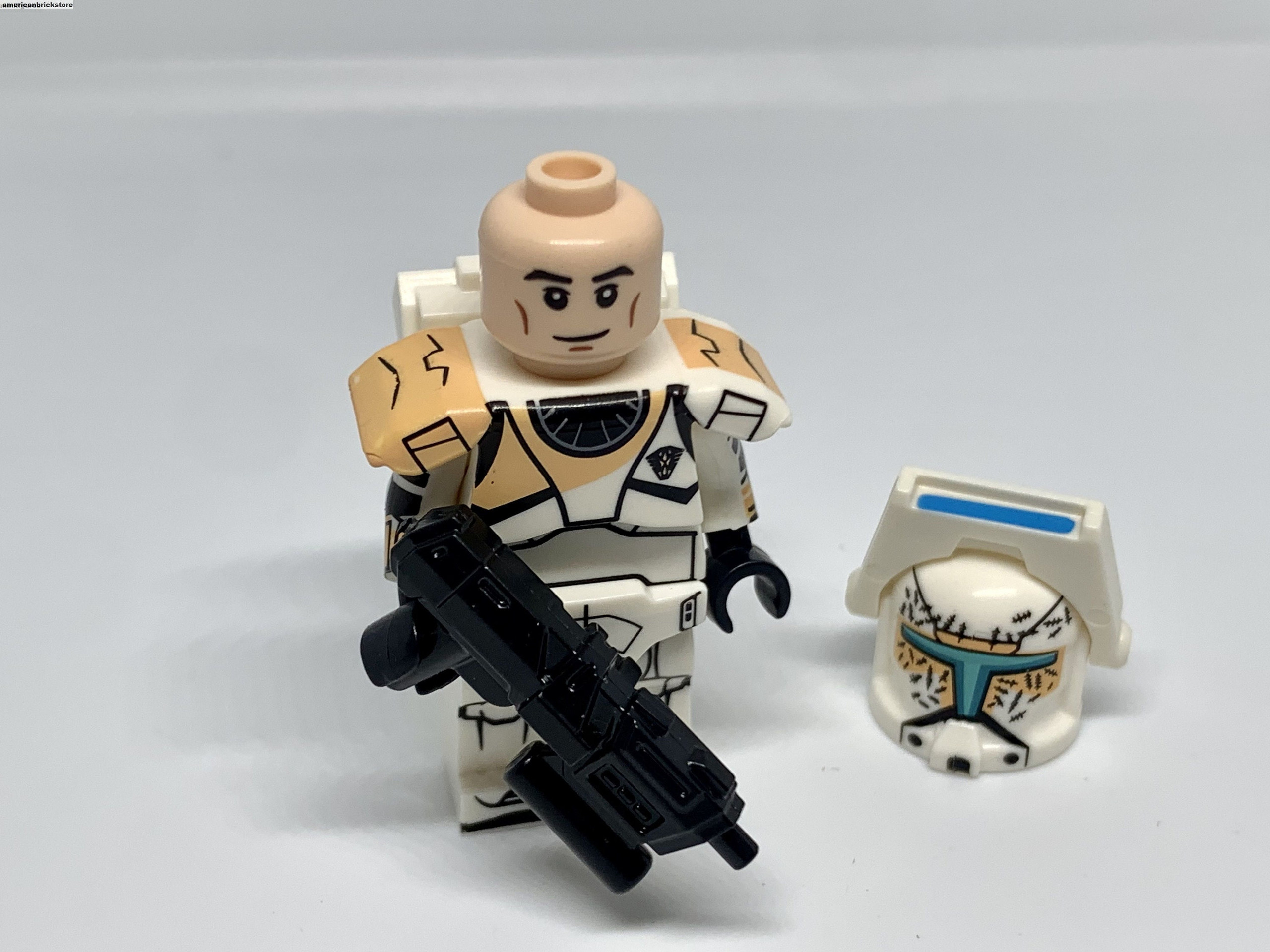 Gregor Clone Commando Minifigure Star Wars Clone Commando with Armor ...
