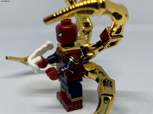 Spider-Man and Iron Man Minifigures Marvel Superheros Insta-Kill ...