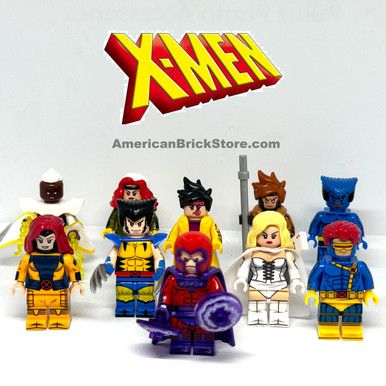 X-Men Minifigures 10-piece Set Marvel Superheroes