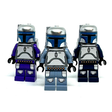 Tipoca City Jango Fett Minifigures - Official Part Color Alts