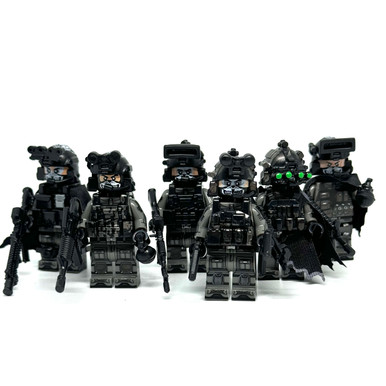 8-Figure Set Military Soldier Minifigures Army Desert Camo Call of Duty ...
