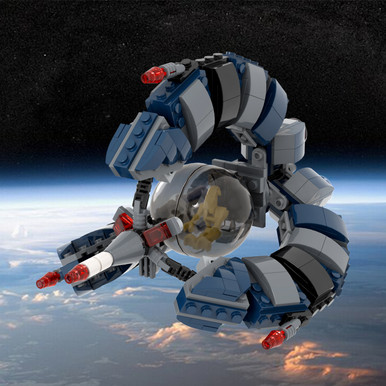 Droid Tri-Fighter Building Kit Star Wars CIS Starfighter with Battle ...