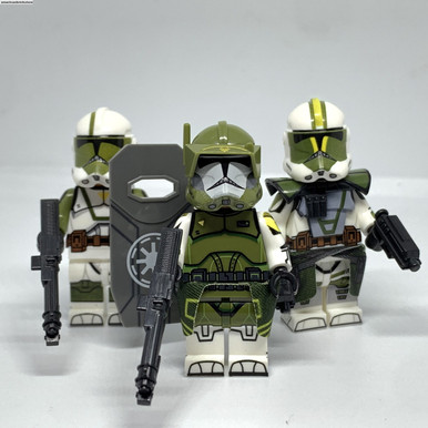 Doom Squad Clone Trooper Minifigures Star Wars ARC Trooper Commander ...