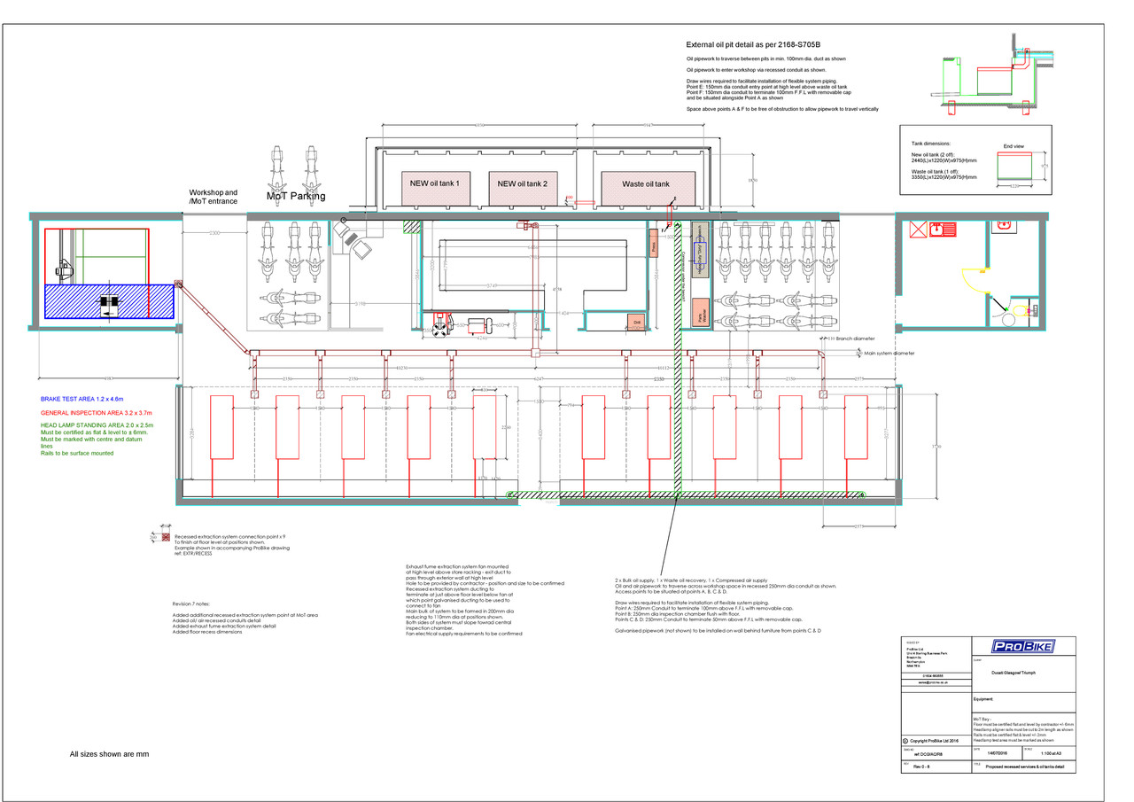 MoT Application Site Survey and Plans