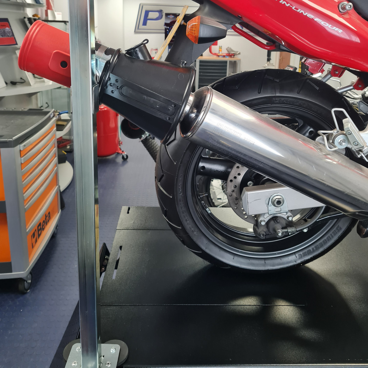 Exhaust Extraction Stand, Single Cone, Magnetic