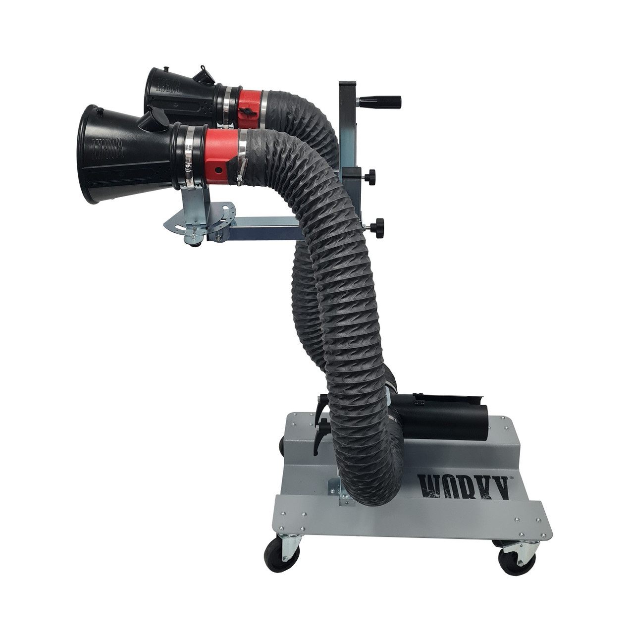 Exhaust Extraction Stand, Twin Cone