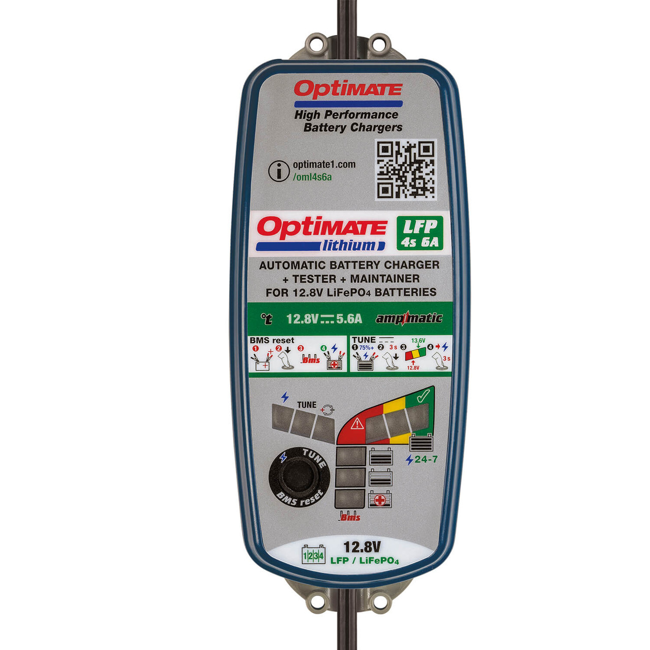 OptiMate Lithium 6A 12V Battery Charger