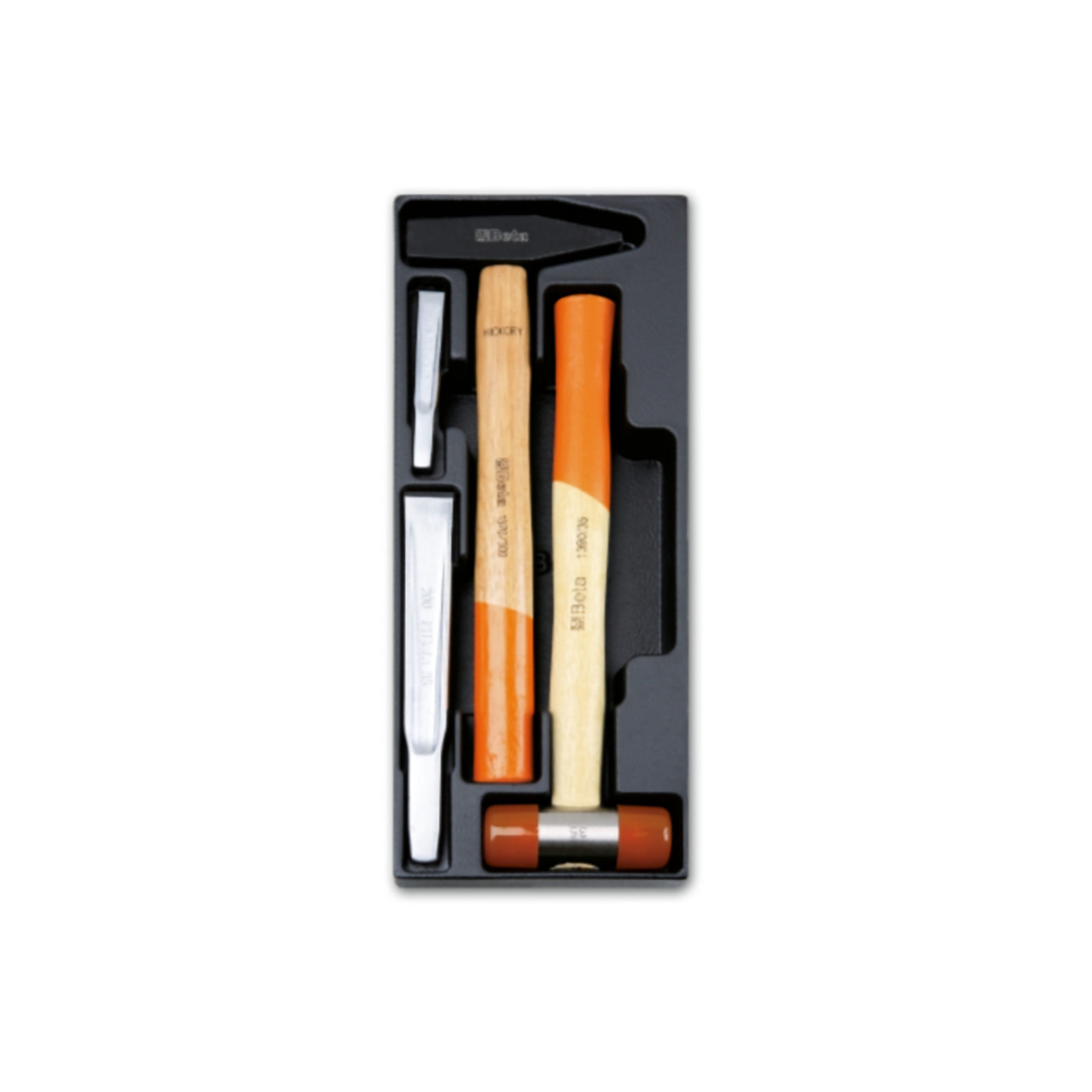Beta Tools T234 - Hammer and Chisel Set in Tray