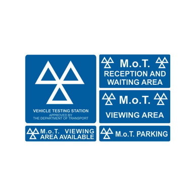 MoT Sign Kit