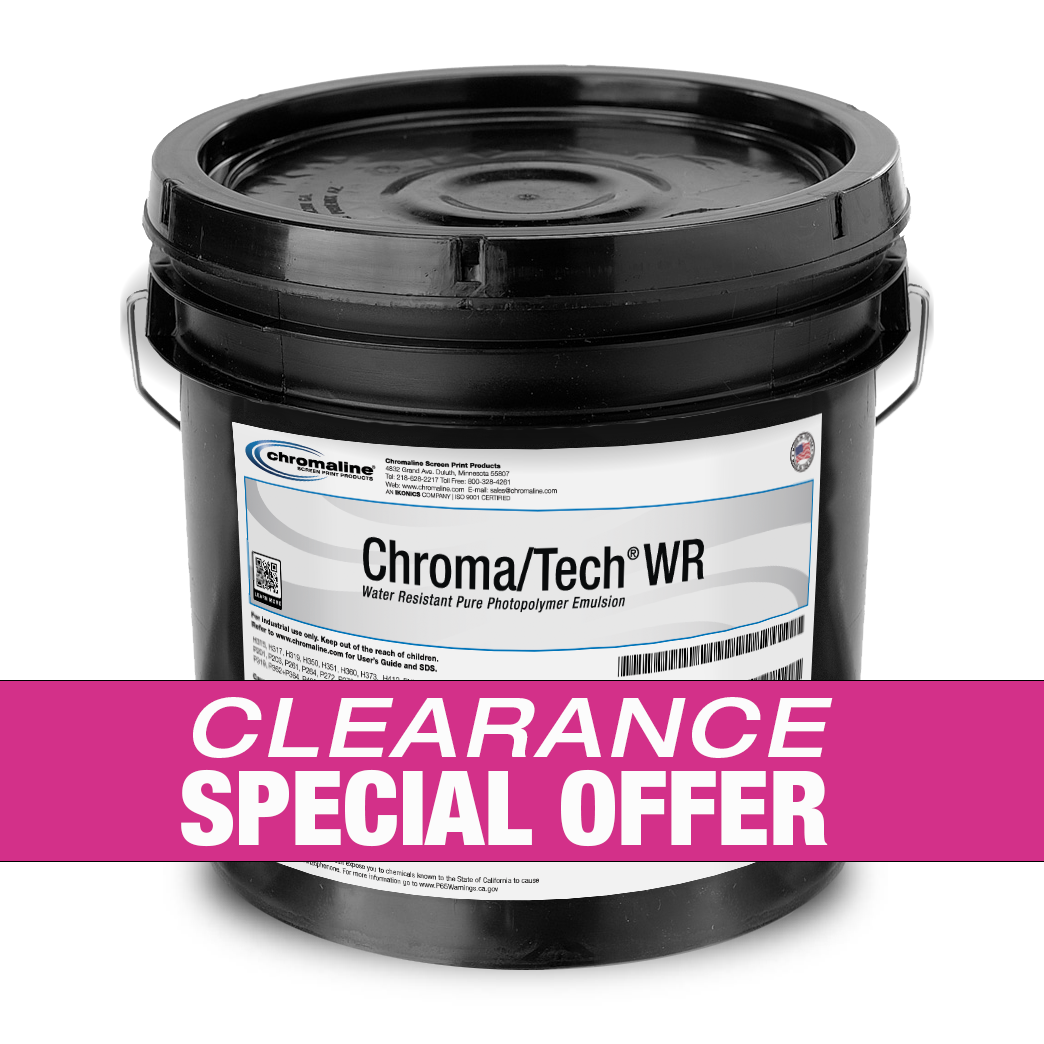 Chromaline Screen Print Products